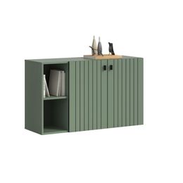 ebuy24 Schuhschrank Station Staubgr&uuml;n 106 x 37 cm | Gr.: onesize