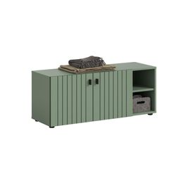 ebuy24 Sitzbank Station Staubgr&uuml;n 106 x 37 cm | Gr.: onesize
