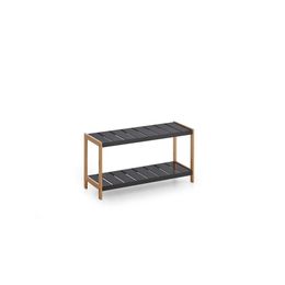 ebuy24 Schuhschrank Karin Schwarz 70 x 26 cm | Gr.: onesize