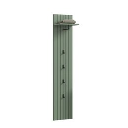 ebuy24 Wandgarderobe Station Staubgr&uuml;n 31 x 27 cm | Gr.: onesize