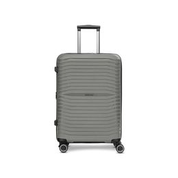 Stratic Shine 4 Rollen Trolley 65 cm mit Dehnfalte in grey | Gr.: onesize