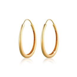 Elli Ohrringe 925 Sterling Silber Geo in Gold | Gr.: onesize