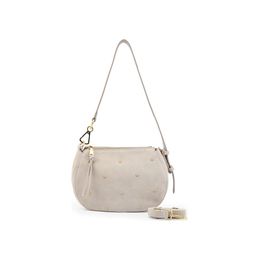 FREDsBRUDER FREDs BRUDER The Beaded One Schultertasche Leder 26 cm in creamy cream | Gr.: onesize