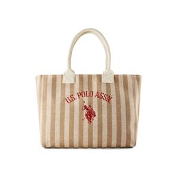 U.S. Polo Assn. Pool Party Shopper Tasche 40.5 cm in tan | Gr.: onesize