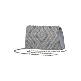 Vera Mont Clutch-Tasche im Glitzer-Look in Grau | Gr.: onesize