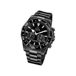 Multifunktion-Armbanduhr Jaguar Connected schwarz extra gro&szlig; (ca. 45,7mm) | Gr.: onesize