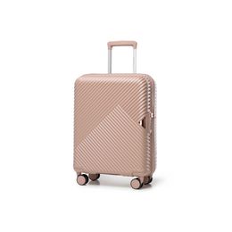Wittchen Cabin case and cosmetic case with a striped design in Pastelpink | Gr.: onesize