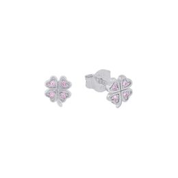 Prinzessin Lillifee Ohrstecker Silber 925, rhodiniert in Rosa | Gr.: onesize