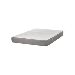 Beliani Matratze WHISPER in Wei&szlig;/Grau - (W) 140 x (H) 20 x (L) 200 cm | Gr.: onesize