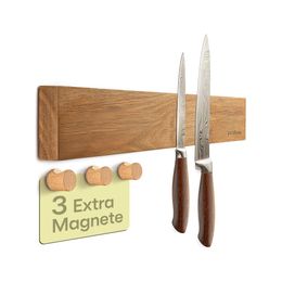 Praknu Magnetleiste Messer selbstklebend 40 cm - Messerhalter aus | Gr.: onesize