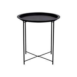 ebuy24 Couchtisch Baro Schwarz 47 x 47 cm | Gr.: onesize
