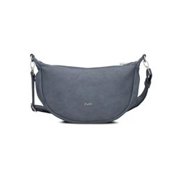 Zwei Mademoiselle.M Umh&auml;ngetasche 34 cm in nubuk blue | Gr.: onesize