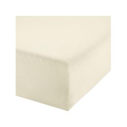 REDBEST Single-Jersey Boxspring-Spannbettlaken Denver in natur | Gr.: 140x200 cm - 160x200 cm