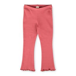 Sigikid Leggings boot-cut Pink Birds in Rosa | Gr.: 122