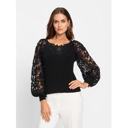 Heine Pullover in schwarz | Gr.: 40