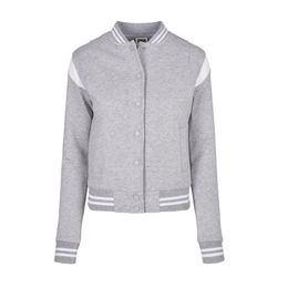 Urban Classics College Jacket in grey/white | Gr.: 4XL