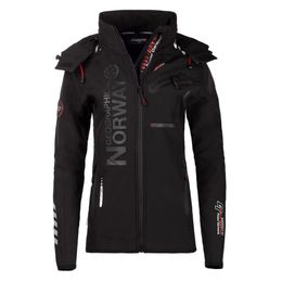Geographical Norway Damen Regular Fit Allwetterjacke in Black ASSORT | Gr.: M