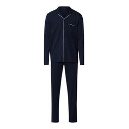 Hanro Pyjama Day & Night in deep navy | Gr.: XL