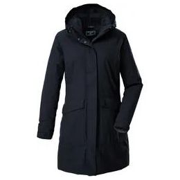 Parka Killtec "KOW 18 WMN PRK", Damen, Gr. 42, schwarz, Obermaterial: 100% Polyester;Futter: 100% Polyester;F&uuml;llung: 100% Polyester, Jacken Parka, Wasser- und winddichter Parka, atmungsaktiv, verstellbare Details