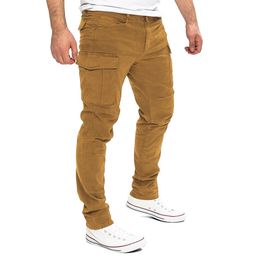 Yazubi Cargohose Jayden in Braun | Gr.: W40/L32