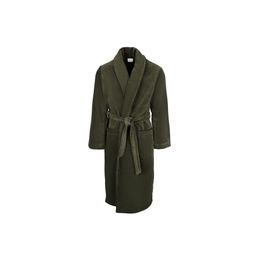 M&ouml;ve M&ouml;ve Schalkragenmantel Homewear in olive | Gr.: M