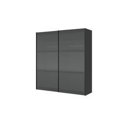 Schwebet&uuml;renschrank Dreamer - schwarz - 202,5 cm - 220 cm - cm 65,0 - Sconto