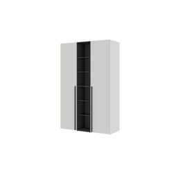 Dreht&uuml;renschrank Dreamer - grau - 141,4 cm - 220 cm - cm 58,5 - Sconto