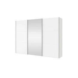 Schwebet&uuml;renschrank Dreamer - wei&szlig; - 303,1 cm - 220 cm - cm 65,0 - Sconto