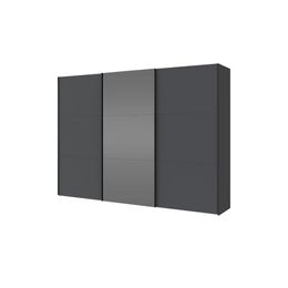 Schwebet&uuml;renschrank Dreamer - schwarz - 303 cm - 220 cm - cm 65,0 - Sconto