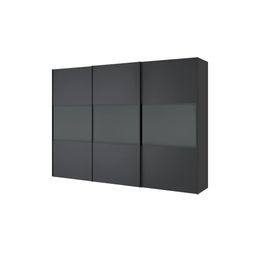 Schwebet&uuml;renschrank Dreamer - schwarz - 303,1 cm - 220 cm - cm 65,0 - Sconto
