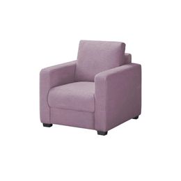 Sessel mit Boxspringpolsterung Lisa de Luxe - lila/violett - 85 cm - 90 cm - cm 93,0 - Sconto