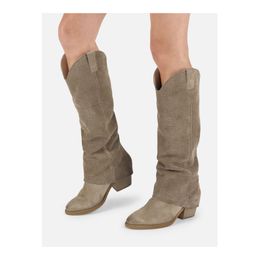 felmini Stiefel in Grau/Braun | Gr.: 40