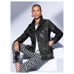 CR&Eacute;ATION L Daunenjacke CREATION L, Damen, Gr. 52, schwarz, 100% Polyester, Einsatz:6% Elasthan, 65% Viskose, 29% Polyamid, F&uuml;llung:90% Daunen, 10% Federn, unifarben, Jacken Daunenjacke