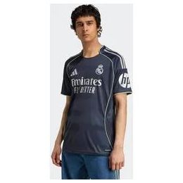 Fu&szlig;balltrikot Adidas PERFORMANCE "REAL MADRID 25/26 AUSW&Auml;RTSTRIKOT", Herren, Gr. L, blau (legend ink), Obermaterial: 100% Polyester, Trikots Fu&szlig;balltrikot, Real Madrid