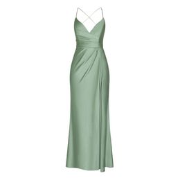 Vera Mont Abendkleid r&uuml;ckenfrei in Foggy Green | Gr.: 40