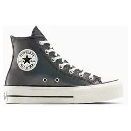 Sneaker Converse "CHUCK TAYLOR ALL STAR LIFT", Herren, Gr. 37, schwarz, schwarz, egret, Textil, Schuhe Sneaker