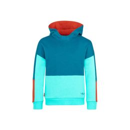 Trollkids Hoodie Rondane in dark petrol | Gr.: 98