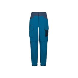 Trollkids Zipp-Off-Cargohose Lillesand in mystic blue | Gr.: 146