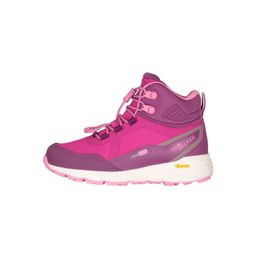 Trollkids Wanderschuh Hiker Mid Skarvan in bright berry | Gr.: 34