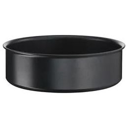 Schmorpfanne Tefal "Ingenio Unlimited", schwarz, B:25,5cm H:8cm L:25,5cm &Oslash;:24cm, Pfannen, Schmorpfanne, 24 cm, stapelbar, Antihaftversiegelung, Thermo-Signal, Induktion