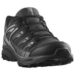 Outdoorschuh Salomon "EXTEGRA GORE-TEX", Damen, Gr. 42,5, asphalt, schwarz, castlerock, Synthetik, Textil, Schuhe Outdoorschuh, wasserdicht dank Gore-Tex Membrane