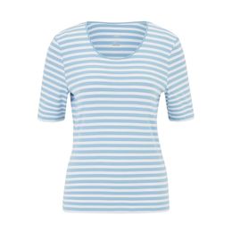 Joy Sportswear T-Shirt ALLISON in bleu stripes | Gr.: 40