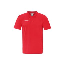 Uhlsport POLO SHIRT Essential in rot/wei&szlig; | Gr.: 152