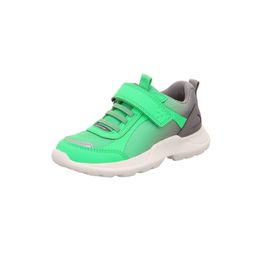 Superfit Sneaker RUSH in Hellgr&uuml;n/Hellgrau | Gr.: 41