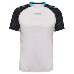 Hummel T-Shirt Hmlblaze Herren in VAPOROUS GRAY/POOL BLUE | Gr.: L