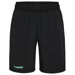 Hummel Verstellbare Taille Kurze Hose Hmlblaze Kinder in BLACK/POOL BLUE | Gr.: 164