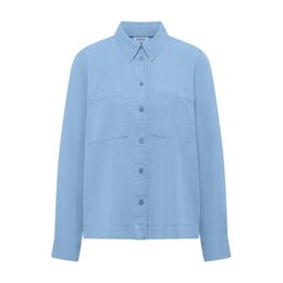 Cecil Colored Denim Bluse in Cloud Blue | Gr.: S