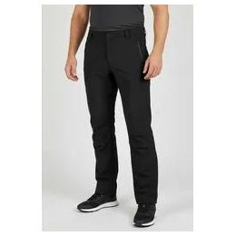 Softshellhose Killtec "KOW 49 MN SFTSHLL PNTS", Herren, Gr. 48, N-Gr, schwarz, Obermaterial: 88% Polyester, 12% Elasthan, Hosen Softshellhose, f&uuml;r Outdoor-Aktivit&auml;ten, aus funktionalem Material, atmungsaktiv