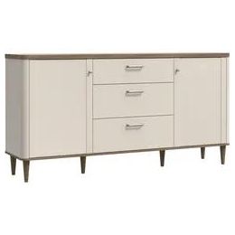 Sideboard FORTE "Lacetti", valencia eiche, sand, B:179,8cm H:91,7cm T:41,2cm, Holzwerkstoff, Sideboards, Sideboard, B/H/T 179,8/91,7/41,2 cm Echtholzf&uuml;&szlig;e