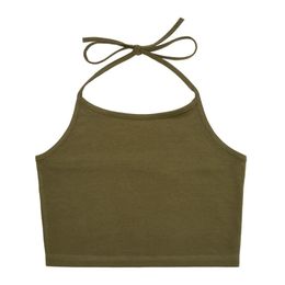Brandit Top "Women Neckholder Top" in Khaki | Gr.: XS